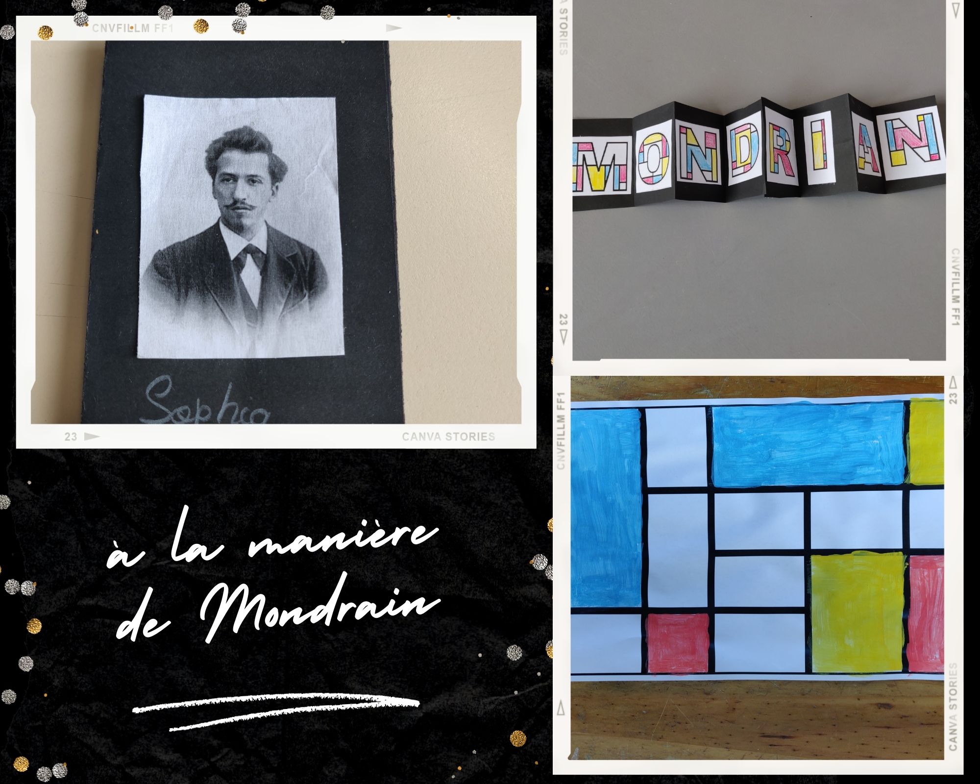 6B à la manière de Mondrian – Collège Cardinal Mercier